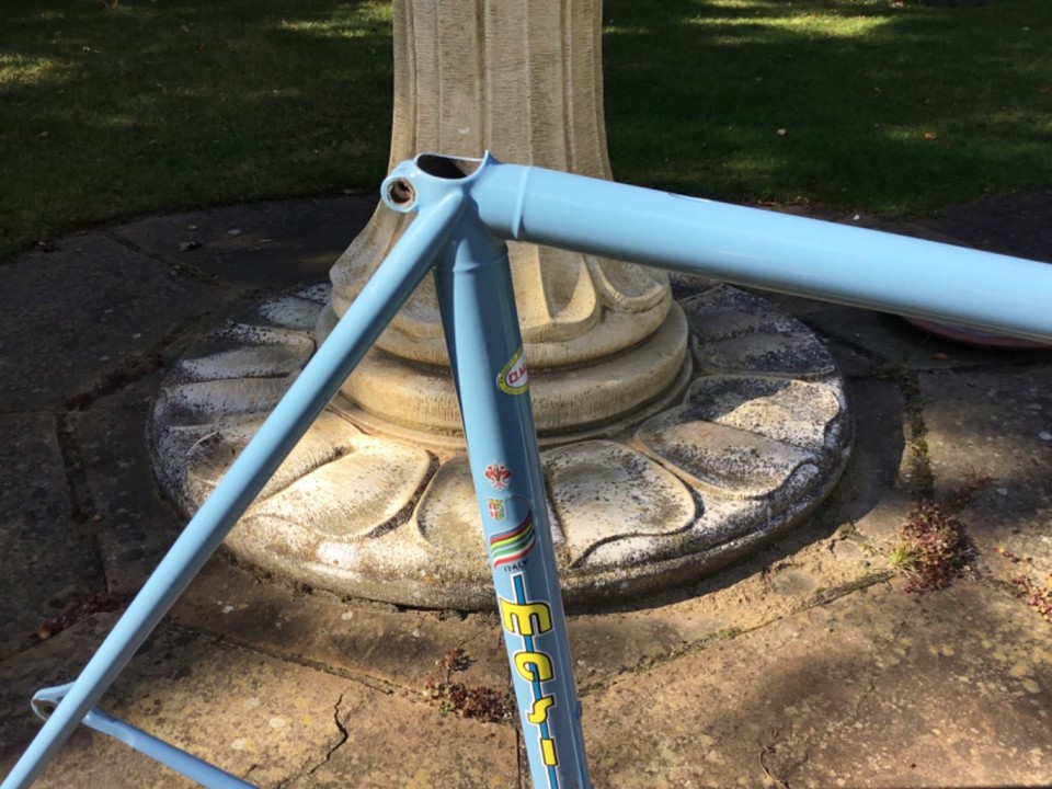 MASI 3v Volumetrica frame and fork 1992 blue | eBay