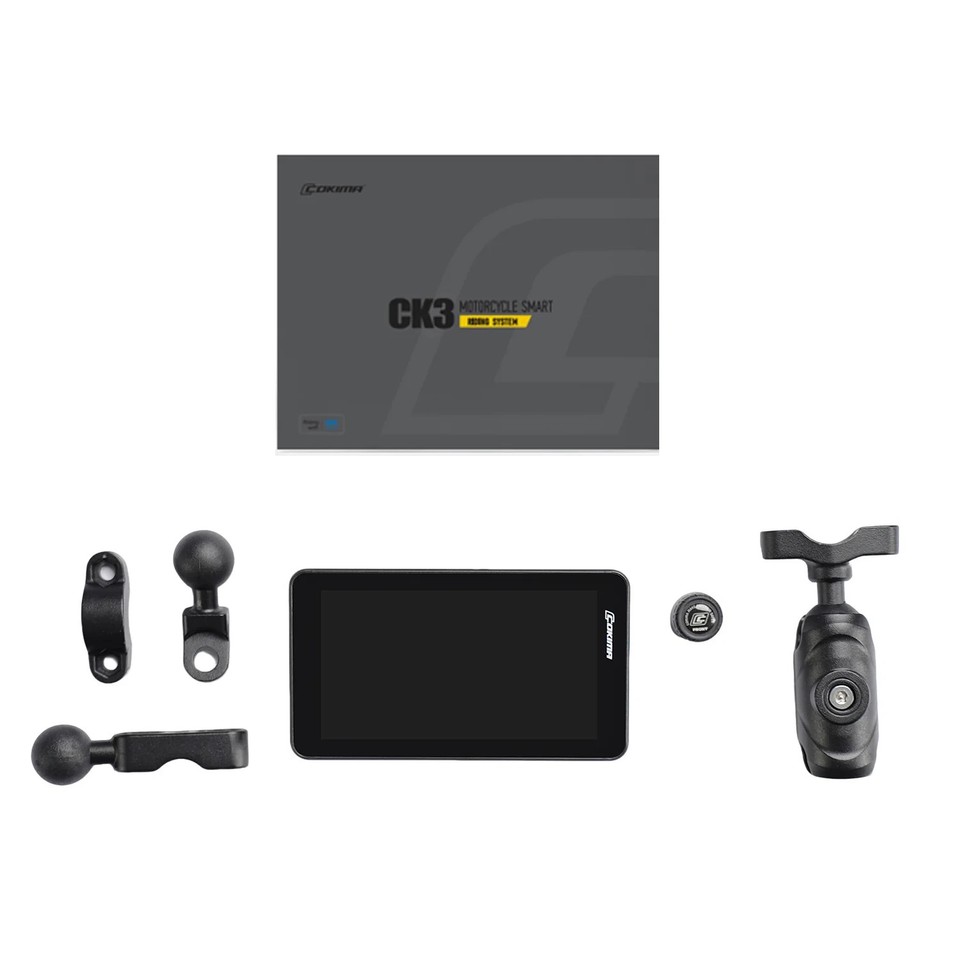 CK3-QC Pathfinder MotoNav AI Lite Motorcycle CarPlay Console TPMS IP67 ...