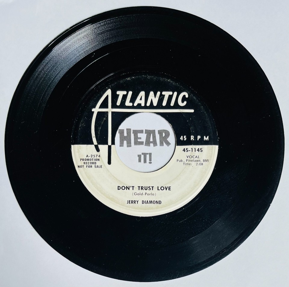50s Teen Rockabilly 45 JERRY DIAMOND Don't Trust Love / Sunburned ...