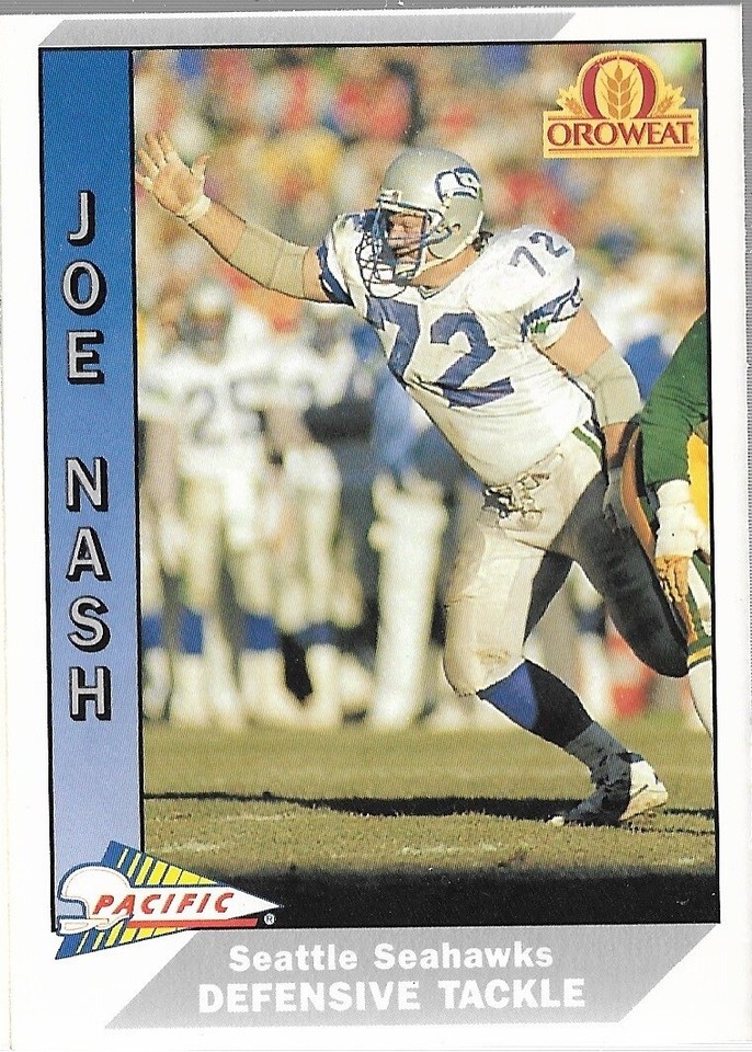 1991 Pacific Oroweat Seattle Seahawks Joe Nash 13 Football Card | eBay
