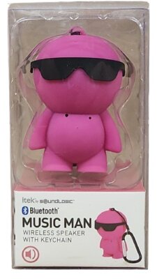 itek by Soundlogic Music Man Wireless Bluetooth Speaker w/ Keychain ...
