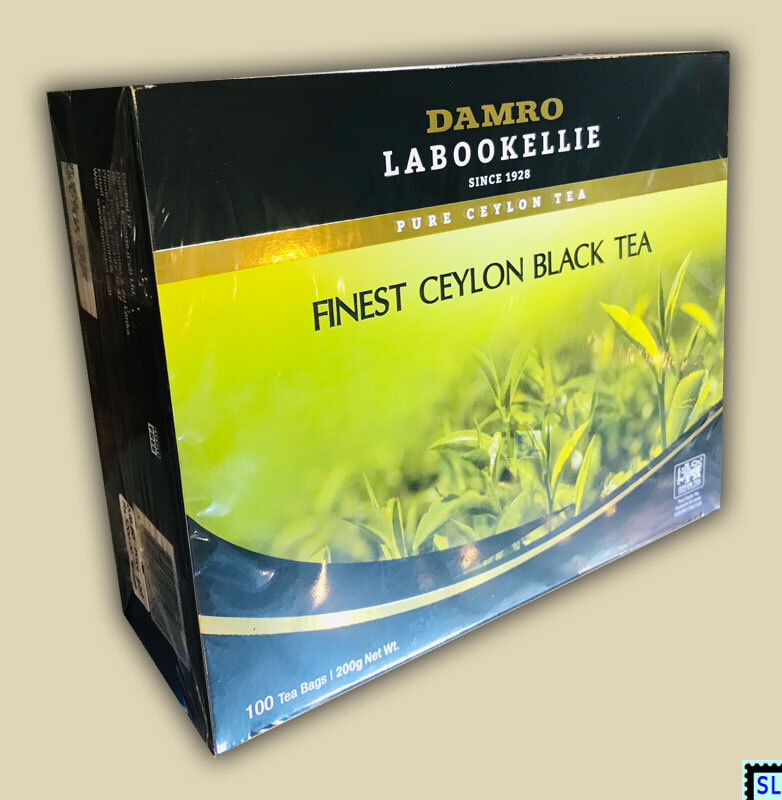 Sri Lanka Tea, Pure Ceylon, 100 Enveloped Tea Bags, Mlesna, Dilmah ...