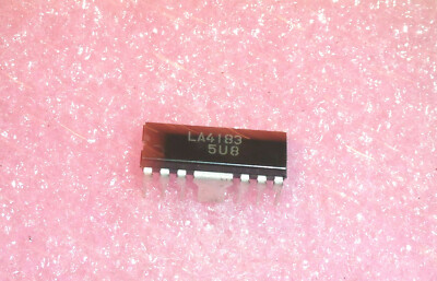 LA4183 "Original" SANYO 12P DIP IC with Heat Sink | eBay