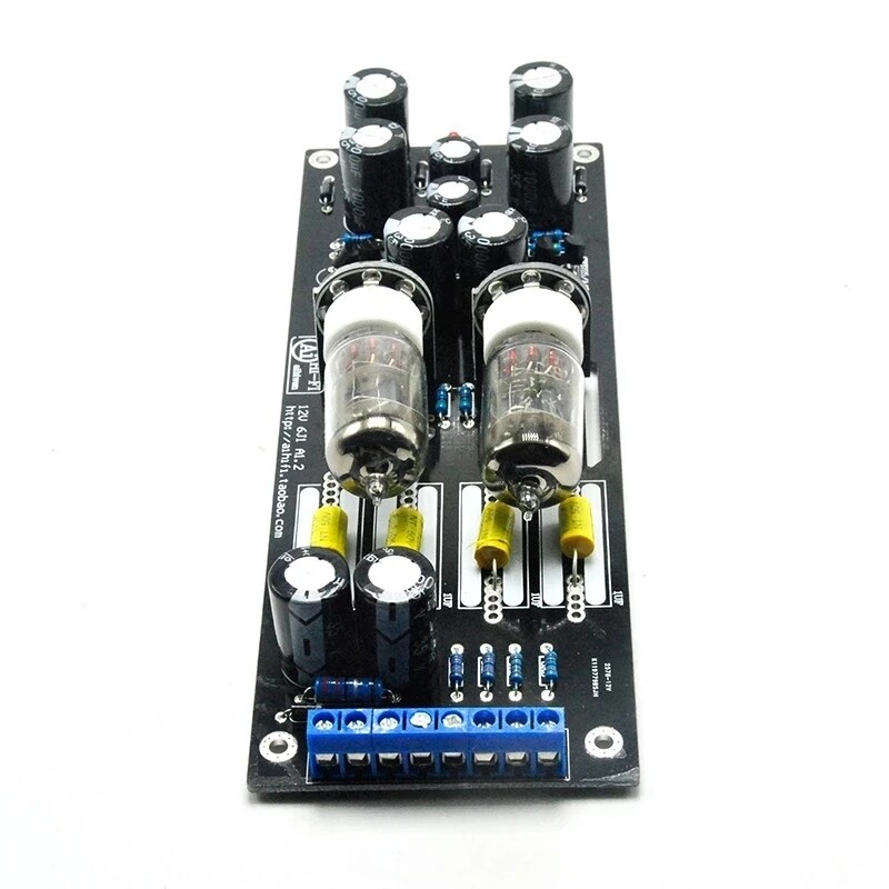 6J1 Valve Pre-amp Tube Pre Amplifier Assembled Board Audio Musical ...
