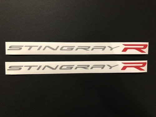 PAIR C8 Corvette Stingray R Racing IMSA Decal Sticker C8 Z51 Z06 C8R C8 ...