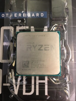 AMD Ryzen 2nd Gen 7 2700X - 4.3 GHz Eight Core (YD270XBGM88AF ...