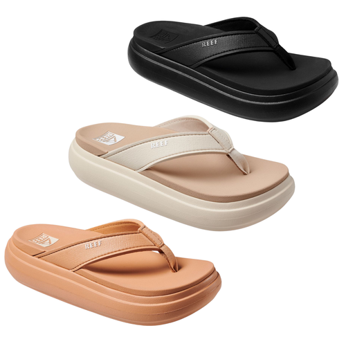 Reef Womens Cushion Bondi Platform Summer Beach Sandals Thongs Flip ...