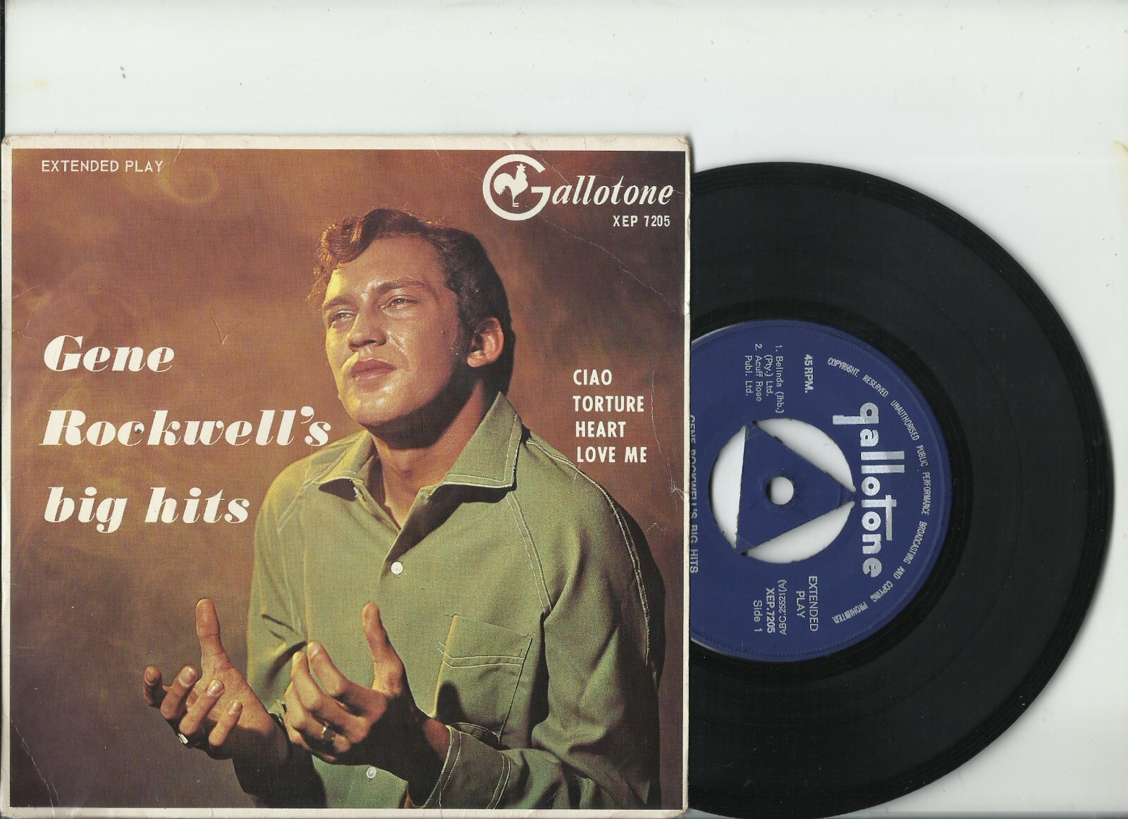 GENE ROCKWELL SOUTH AFRICA BEAT/POP PS E.P. GENE ROCKWELL'S BIG HITS | eBay