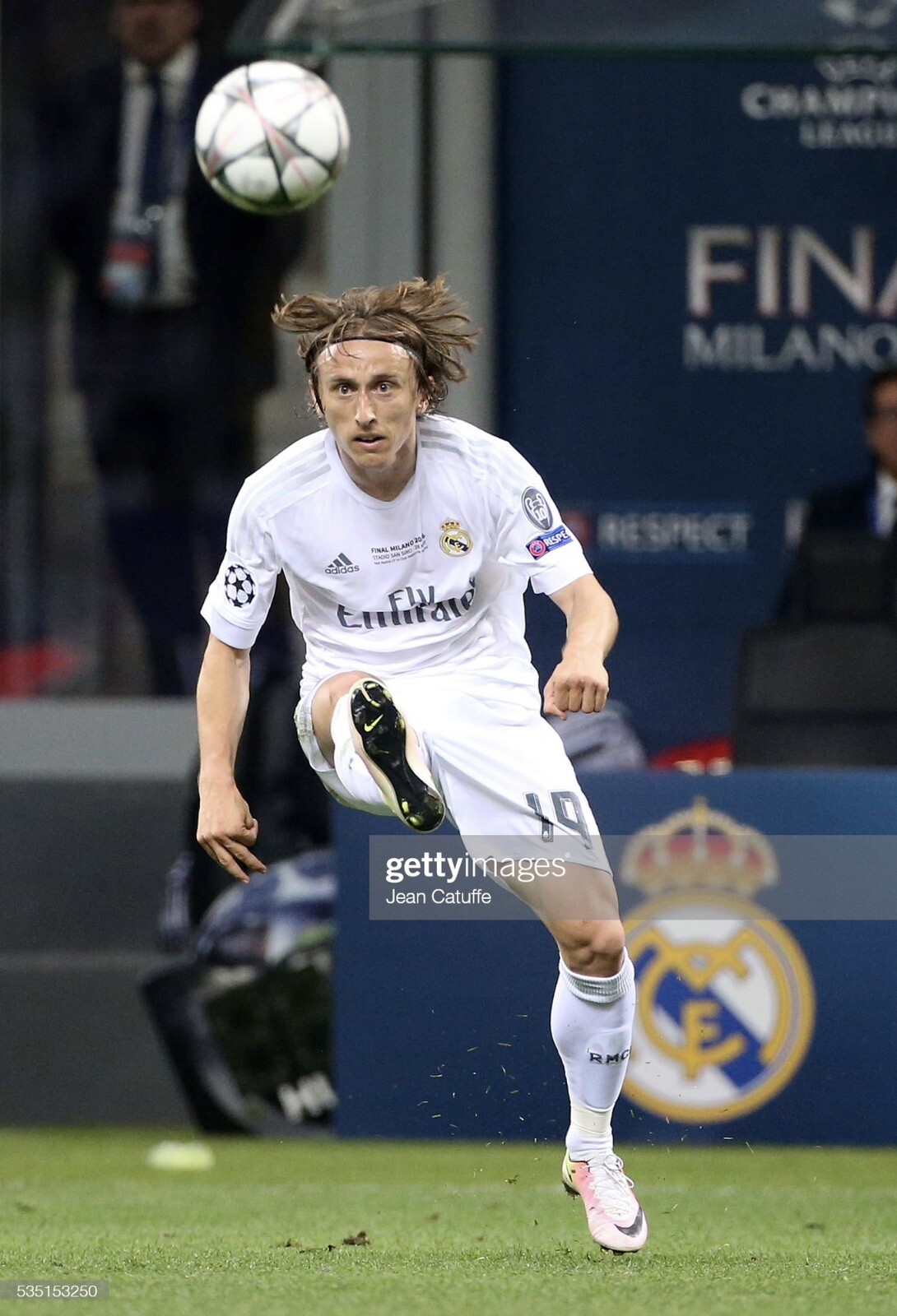 Real Madrid Modric 6 Croatia Player Issue Champions League Shirt ...