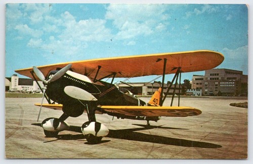 Vintage Postcard Curtiss P-6E "Hawk" Wright Patterson AFB B7 | eBay