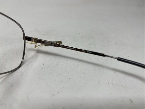 MARCHON NYC EYEWEAR JONATHAN 2 58-16-145 GUNMETAL FLEX HINGE EYEGLASSES ...