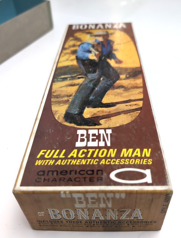 American Character- BONANZA BEN Full Action Man #4000 W/ Accessories/Manual- NOS | eBay
