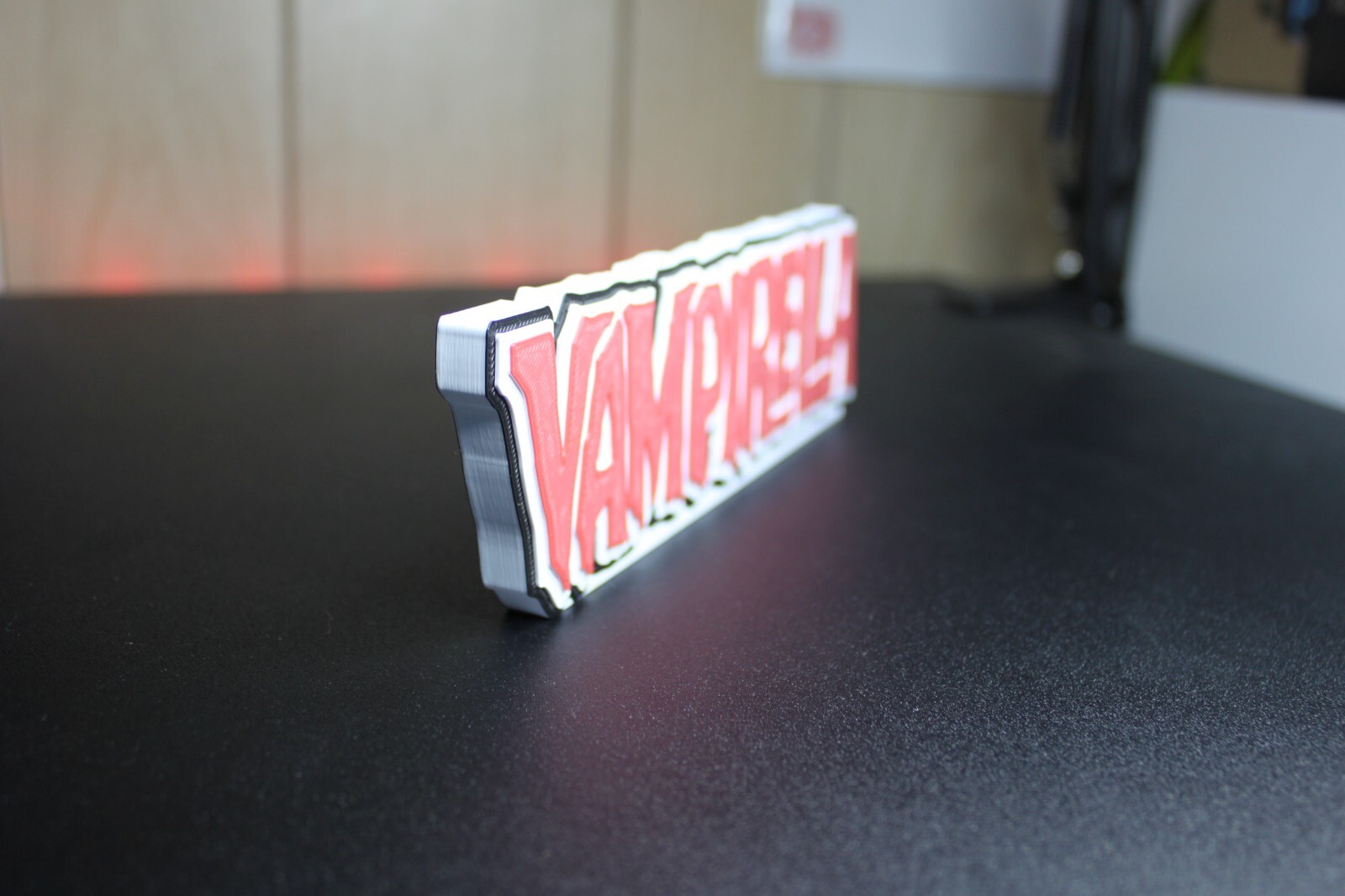 Vampirella 3D printed Comic Logo Art | eBay