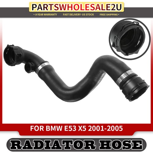 Upper Radiator Coolant Hose Pipes For BMW E53 X5 2001-2006 L6 3.0L ...