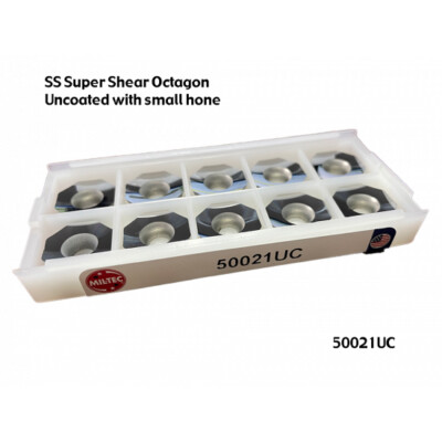 10pcs O-SS-062-2-1-UC Octagon Mil-Tec Inserts For the Freedom Cutters ...