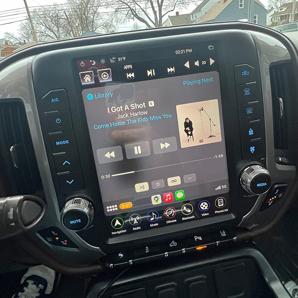 Linkswell GEN5 Android Car Stereo Radio For 2014-2019 CHEVY SILVERADO ...