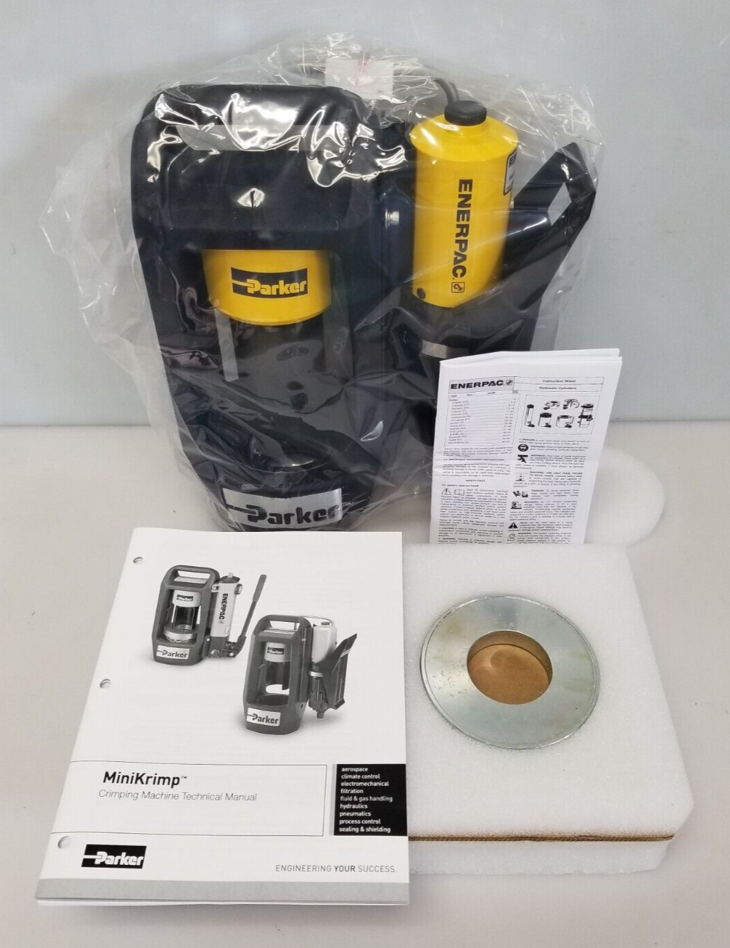 Parker 94C-002-PFD Mini-Krimp Portable Hose Crimper, New Open Box | eBay
