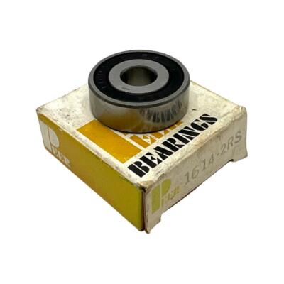 Peer Bearings 1614-2RS Single Row Ball Bearing 0.3750 in X 1.1250 in X ...