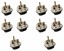 13AMP UK 3 PIN FUSED BLACK MAINS PLUG 13A PACK SOCKET BULK 1 2 3 5 10 ...