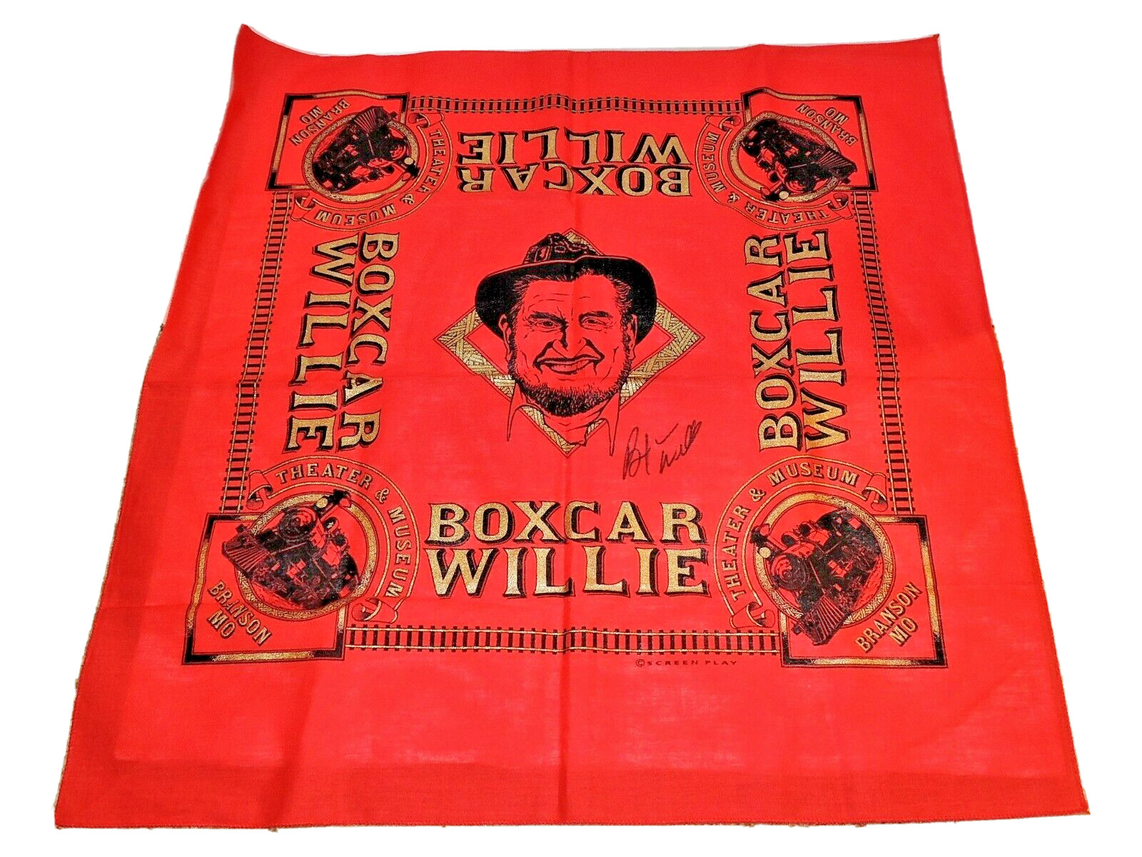 Vintage Boxcar Willie World’s Famous Hobo Autographed… - Gem