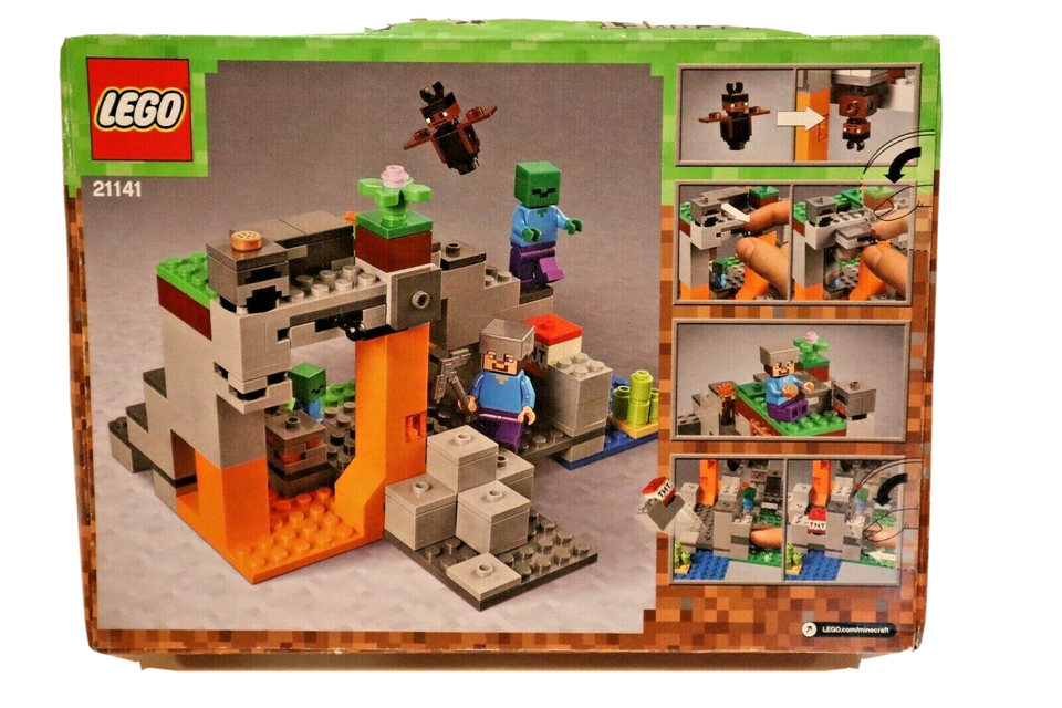 LEGO MINECRAFT THE ZOMBIE CAVE SET 21141 NIB SEALED 673419281539 | eBay
