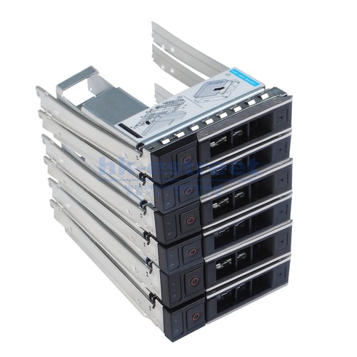 6*For DELL POWEREDGE SERVER R740 R740xd LFF 3.5" HDD TRAY W/ 2.5 ...