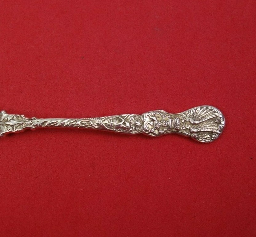 Heraldic by Durgin Sterling Silver Strawberry Fork 5" Antique | eBay