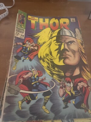 Marvel - THE MIGHTY THOR #158 - The ORIGIN of THOR 1968 | eBay