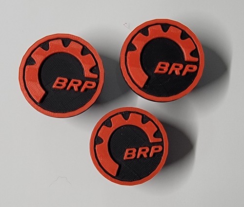 Canam Ryker "BRP" Rim Caps 600cc 900cc Ace Rally Sport 3D Printed | eBay