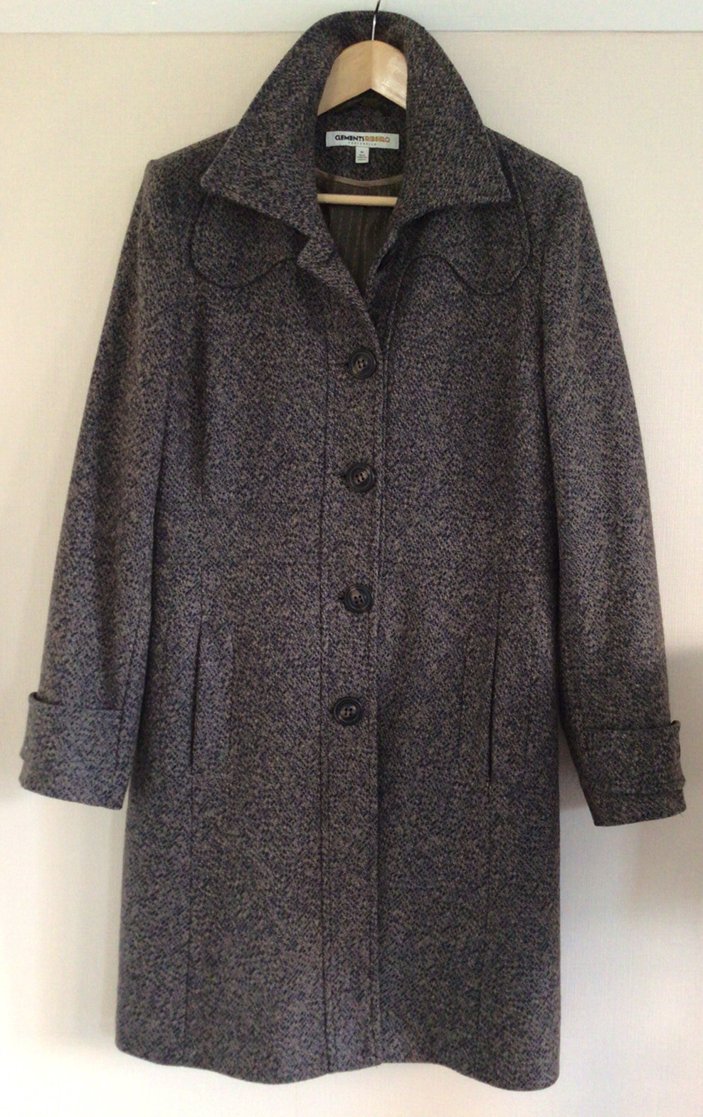 CLEMENTS RIBEIRO PORTOBELLO Ladies Coat Size 16 (XL) 🥳REDUCED🤩 | eBay UK