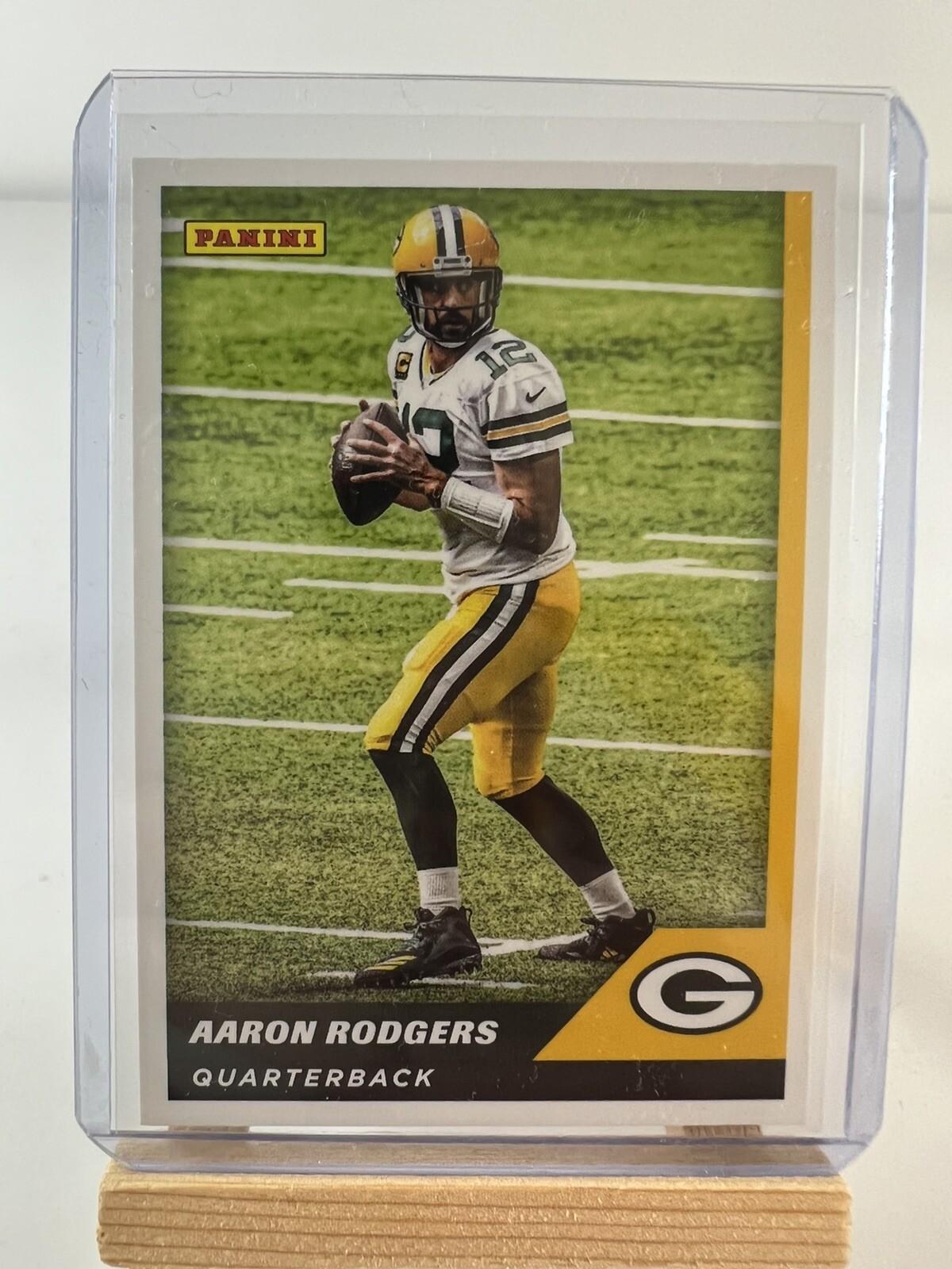2021 NFL Panini Sticker Card Collection - Aaron Rodgers Green Bay Card ...