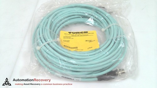TURCK RSSX RSSX 862-12M, ETHERNET CABLE ASSEMBLY, UX01865, NEW #324352 ...