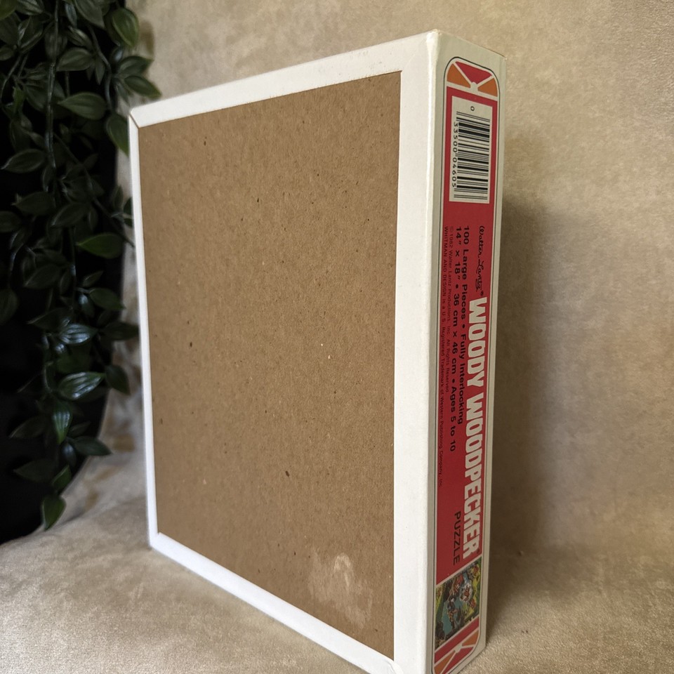 VINTAGE Whitman Walter Lantz Woody Woodpecker Puzzle River Lounge ...