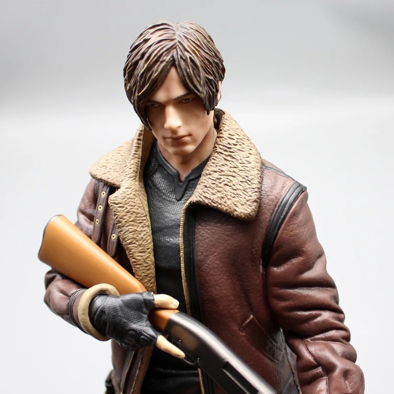 Resident Evil Leon S. Kennedy 1/6 Scale PVC Figure 33cm Model Anime ...