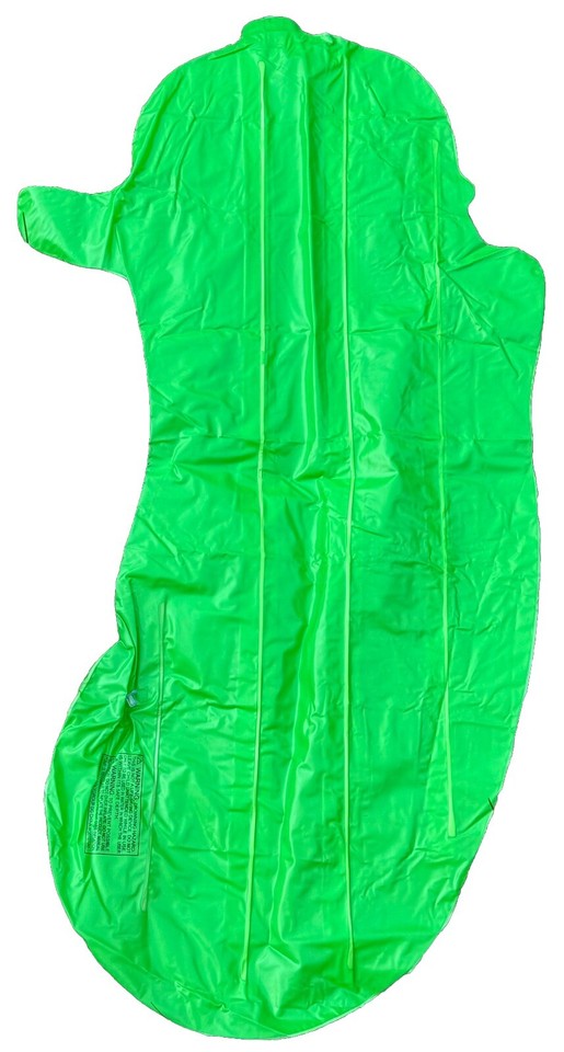 Large Inflatable Pickle Pool Float Toy Novelty Prop Dill with It 53” X ...