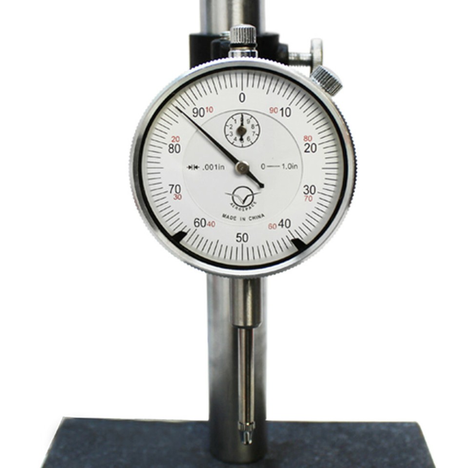 6x6x2 Granite Check Stand Surface Plate & DIAL INDICATOR Gauge Granite ...