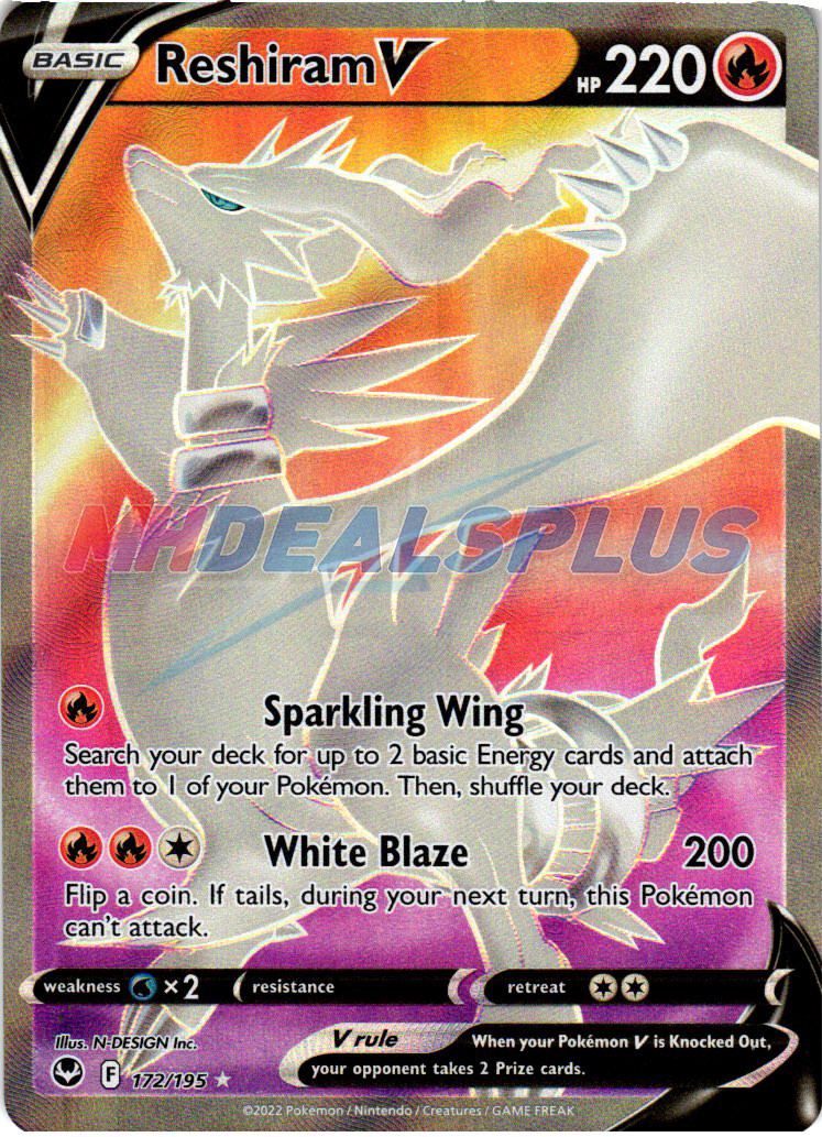 reshiram For Sale - MAVIN