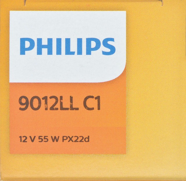 Headlight Bulb-Standard - Single Commercial Pack Philips 9012LLC1 for ...