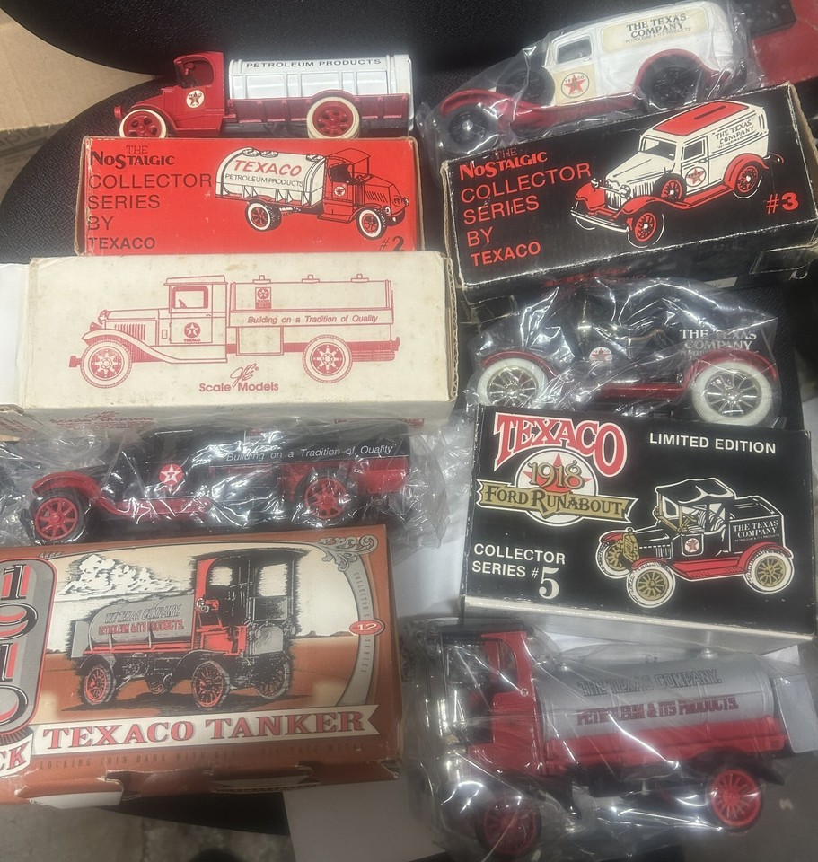 Lot of 5 Texaco Collectible Diecast Trucks | eBay