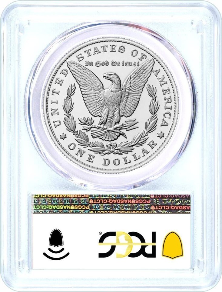 2023 $1 Silver Morgan Dollar PCGS MS70 First Day of Issue Silver Dollar ...