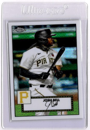 2021 Topps Josh Bell 1952 Topps Redux Chrome #TC52-23 Pittsburgh ...