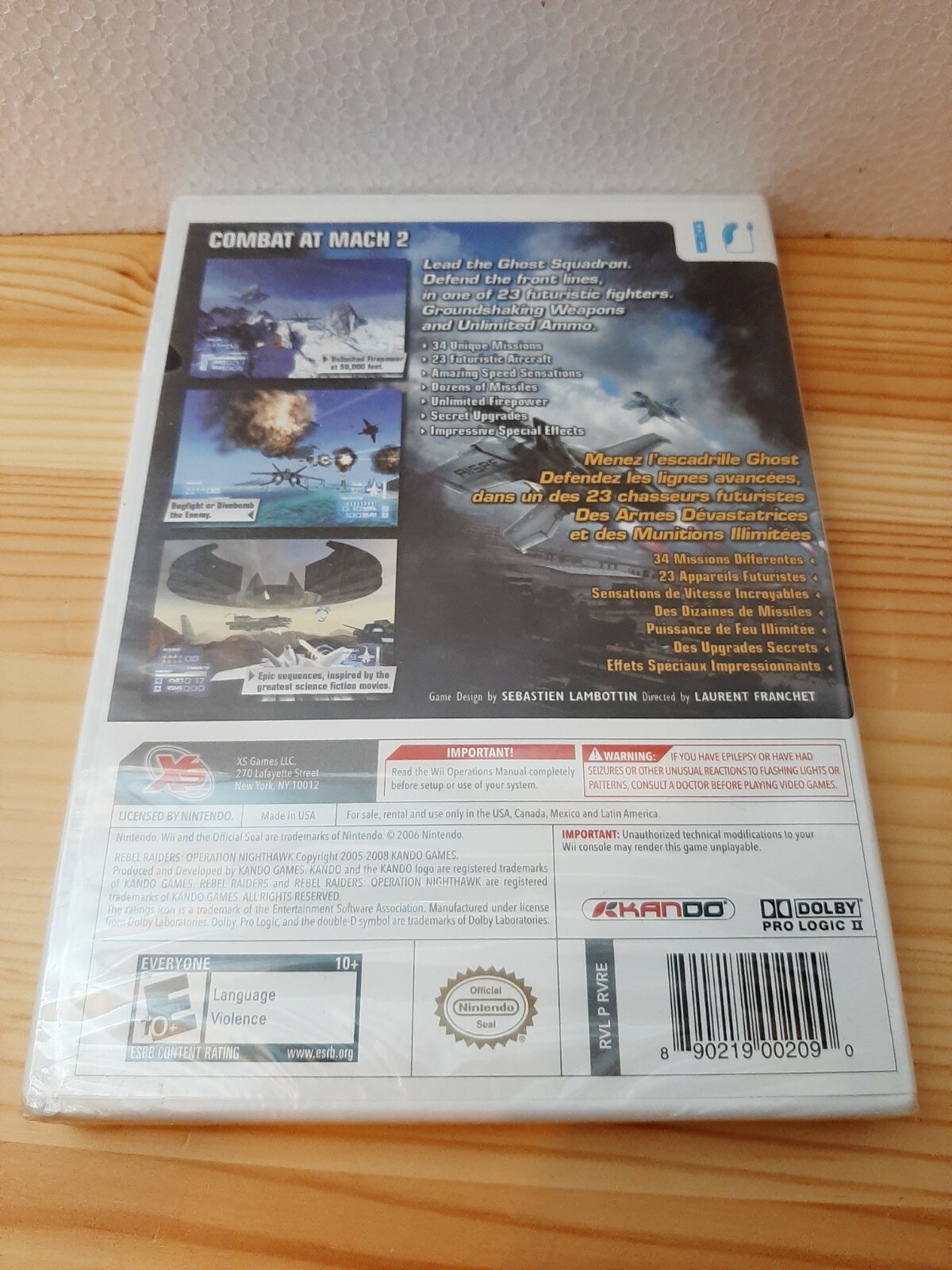 Rebel Raiders: Operation Nighthawk (Nintendo Wii, 2008) for sale online ...