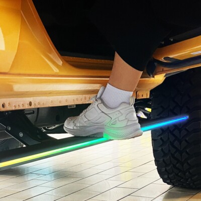 Power Electric Deployable Running Board Side Step Fits for Ford Bronco ...