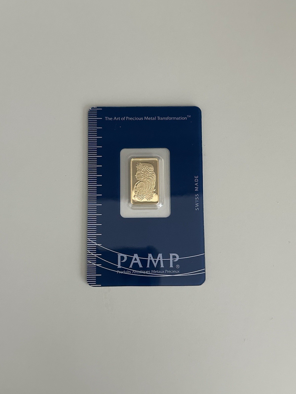 2.5 gram Gold Bar - PAMP Suisse - Fortuna - 999.9 Fine in Sealed Assay ...