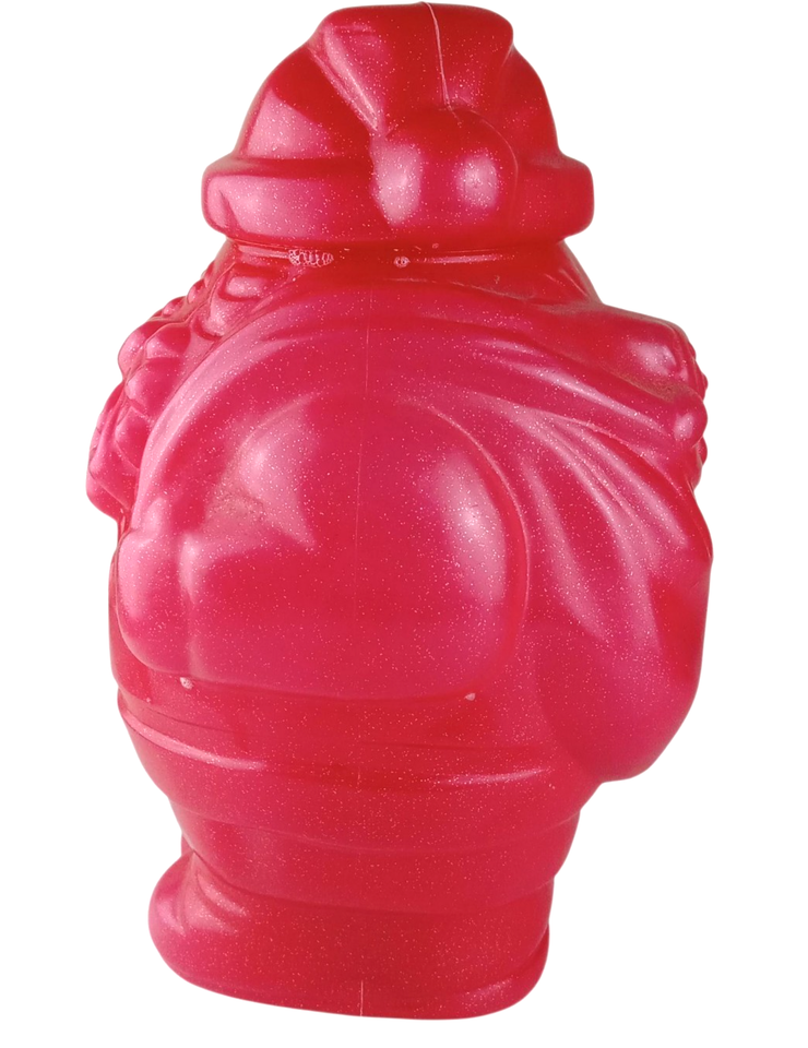 Vintage PACKER WARE Red Glitter BLOW MOLD Cookie Jar Container ...