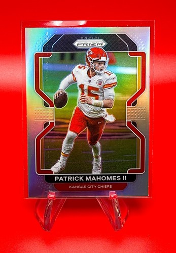 2021 Panini Prizm Patrick Mahomes Silver Prizm Parallel KC Chiefs #190 ...