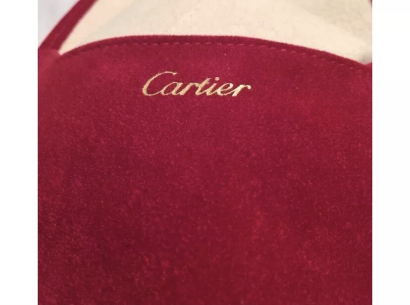 Cartier Travel Pouch Case With Pillow . Perfect For Watch , Necklace ...