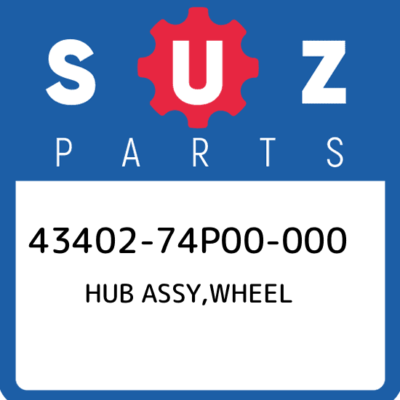 43402-74P00-000 Suzuki Hub assy,wheel 4340274P00000, New Genuine OEM ...