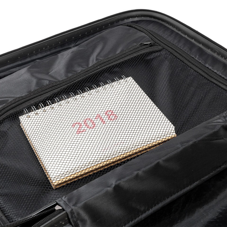 20"24"28" Luggage Lightweight Spinner Suitcase with Corner Guards 3 ...