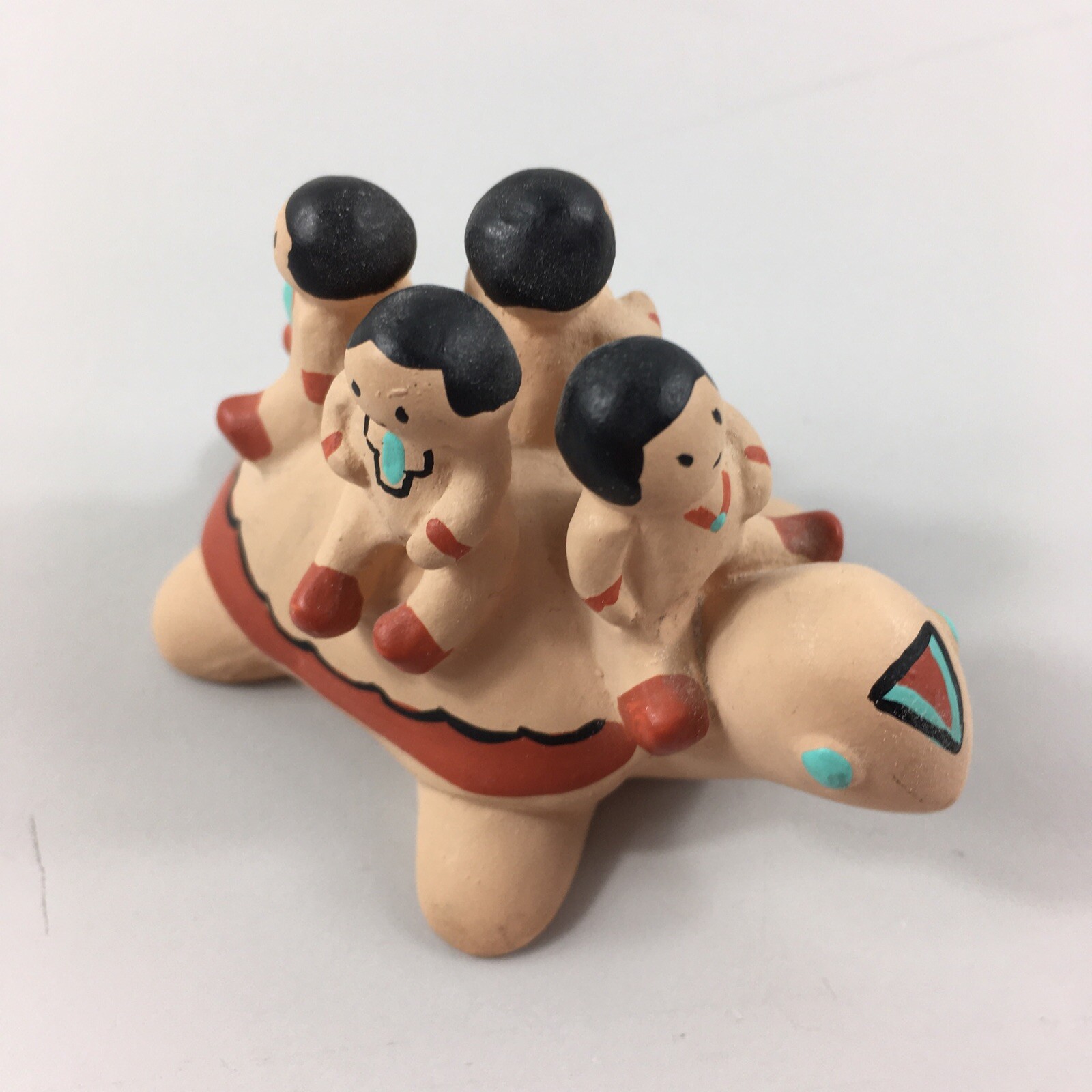 Cleo Teissedre Story Teller Figurine Desert Tortoise Turtle 4 Children ...